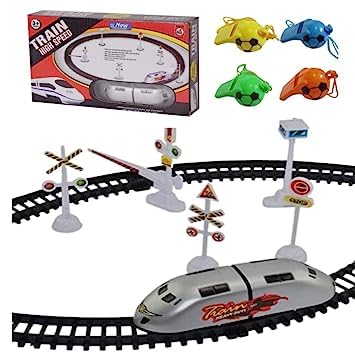 Buy Paunahari High Speed Train with Track Toys for Kids with Track Big ...