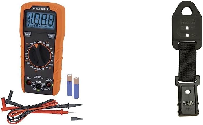 Klein Tools Digital Multimeter (MM325) + Magnetic Hanger (69417 ...