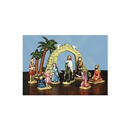 Amazon.com: Jesus Resurrection Set for Easter (8 Hand Painted Pieces ...