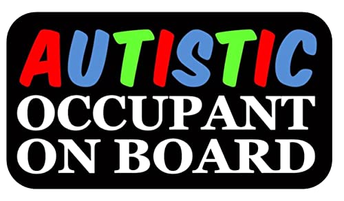 Amazon.com: Autistic Occupant TP 928 Sticker 8" Decal on Board : Arts ...