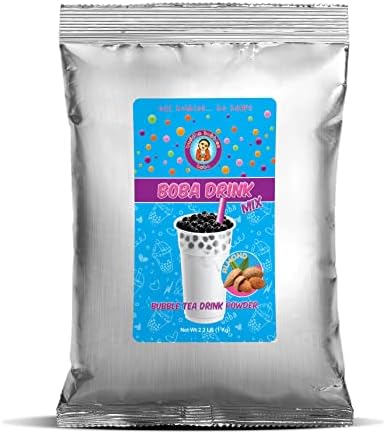 Amazon.com : Premium ALMOND Boba/Bubble Tea Drink Mix Powder By Buddha ...