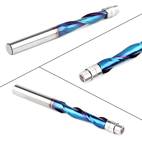 Snapklik.com : Upcut Spiral Flush Trim Router Bit, 1/4 Inch Shank Solid ...