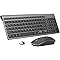 Wireless Keyboard and Mouse J JOYACCESS 2.4G Ergonomic and Slim ...