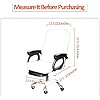Amazon.com: SARAFLORA Office Chair Cover- Large, Black- Removable ...