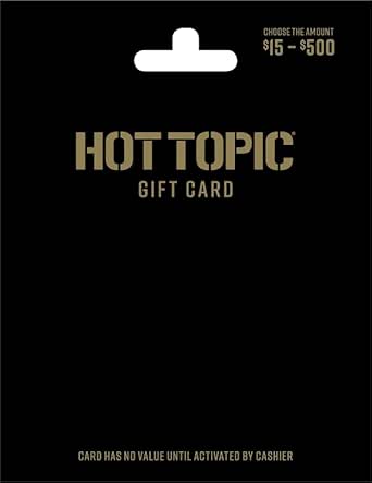 Amazon.com: Hot Topic Gift Card : Gift Cards