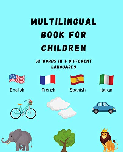 Multilingual book for children: 32 words in 4 different languages ...