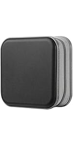 Amazon.com: alavisxf xx DVD Storage Rack, Stackable ABS 2 Pack DVD ...