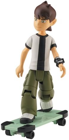 Amazon.com: Ben 10 Alien Collection - Ben with Skate/Hover Board : Toys ...