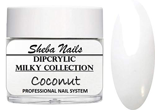 Amazon.com : SHEBA NAILS Dipcrylic Dip Dipping Powder Milkies ...