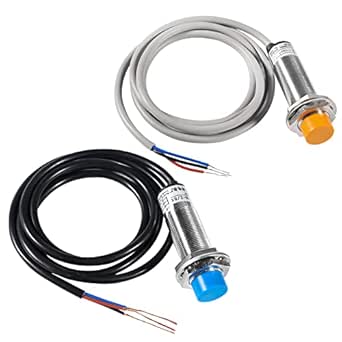 Amazon.com: Alinan 2pcs Hall Proximity Switch M18 Inductive Proximity Sensor Detecting Distance ...