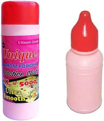 Kalindri Sports Practice Club 170g Carrom Powder (White)+ Disco Powder ...