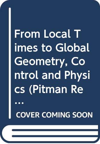 From Local Time Global (Pitman Research Notes in Mathematics Series ...