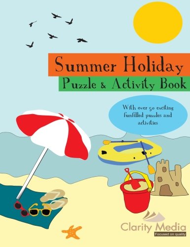 Summer Holiday Puzzle and Activity Book: A funfilled activity book with ...