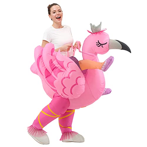 Snapklik.com : Inflatable Flamingo Costume Adult,Halloween Costume ...