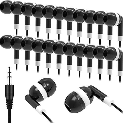 Amazon.com: Yoley 200 Packs Classroom Earbuds Bulk Headphones for Kids ...