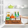 Amazon.com - Jorkol Wooden Snack Organizer for Countertop, 7 ...