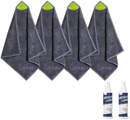 Amazon.com: loukin 4 Pack Magnetic Cleaning Cloth, Microfiber Dry Erase ...
