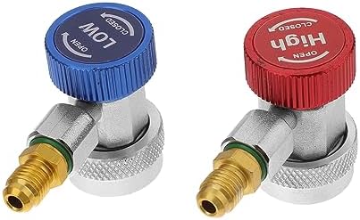 Amazon.com: COOLHIYA r134a ac Coupler R134a Coupler HVAC gauges r134a ...