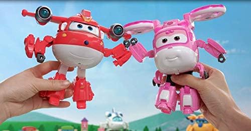 Super Wings Jett (Supercharged) Deluxe Transforming Character with ...