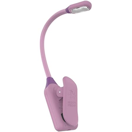 Mighty Bright Recharge Clip-On LED Light (Lavender) - Amazon.com