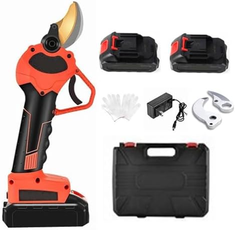 Amazon.com: 21V Electric Pruning Shears, Cordless Tree Trimmer - 1.4 ...