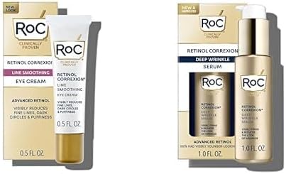 Amazon.com: RoC Retinol Correxion Under Eye Daily Wrinkle Cream, 0.5 oz ...
