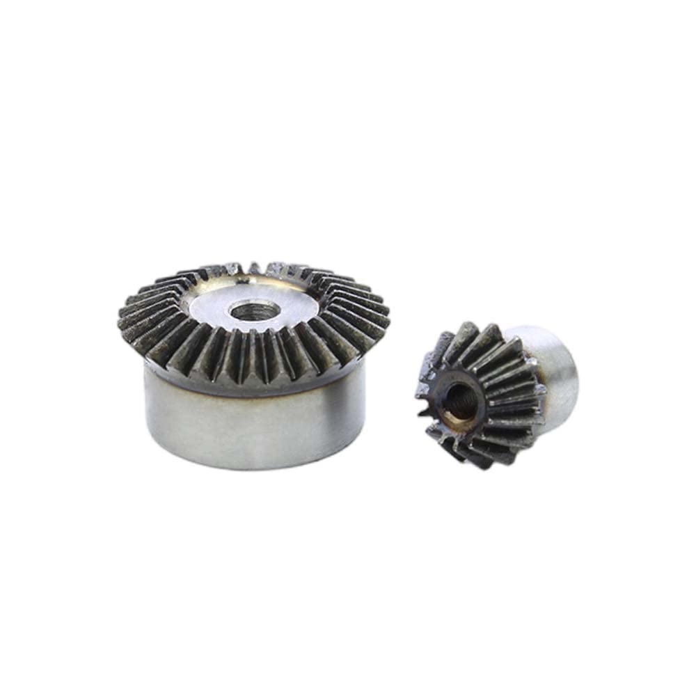 Amazon.com: 2 Module Tapered Bevel Gear 18+36 Teeth 1:2 Pairing 90 ...