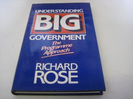 Amazon.com: Understanding Big Government: The Programme Approach ...