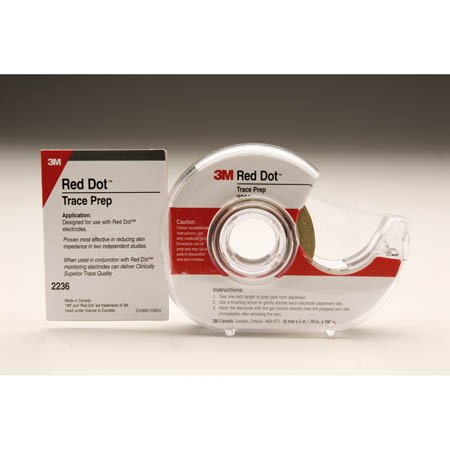 3m Red Dot Trace Prep 3/4" X 196" (18/1mm X 5m) - Model 2236 - Roll of ...