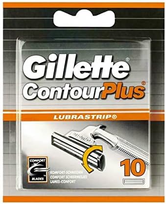 Gillette 20010600 Contour Blade Cartridges - 10 pack : Amazon.co.uk ...