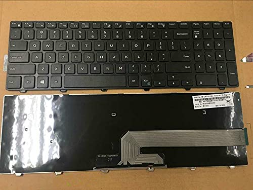 New for Dell Inspiron 15-3000 3541 3542 Laptop Keyboard US Black No ...