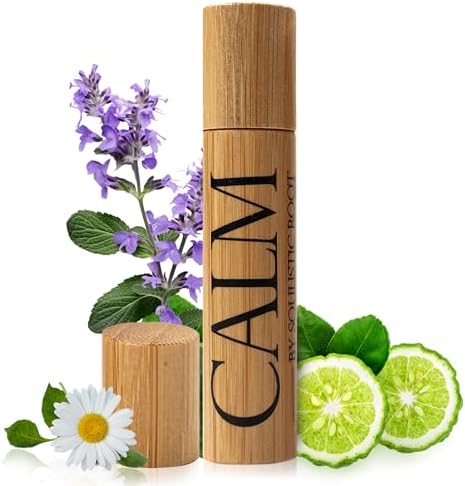 Amazon.com: Soulistic Root Calm Essential Oil Roll On for Women ...
