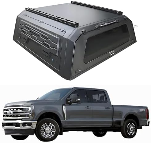 Amazon.com: EJCINO Tonneau Cover Pickup Truck Topper Bed Cap Canopy for ...