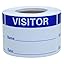 Amazon.com : Hybsk Visitor Pass Stickers Visitor Name Identification ...