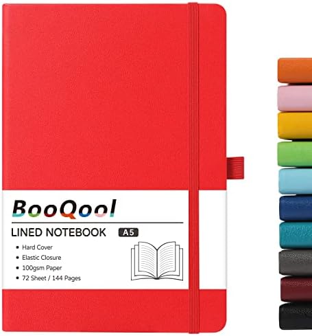 A5 Notebook - Notebook A5 with Premium Paper, Faux Leather Notebook, 5. ...