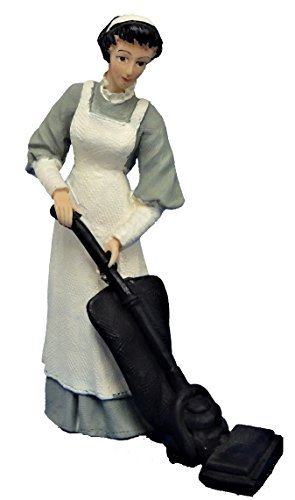 Amazon.com: Melody Jane Dollhouse People Victorian Maid in Grey ...
