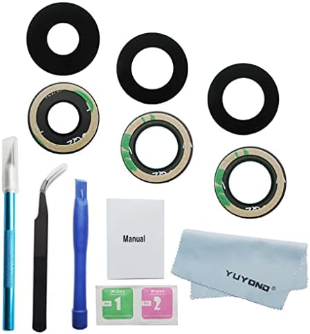 Amazon.com: YUYOND 3pcs OEM Original Rear Camera Glass Lens Replacement ...