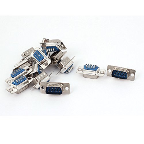 Alcoa PrimeDB9 9-Pin 2-Row Male Plug Computer VGA Cable Connector ...
