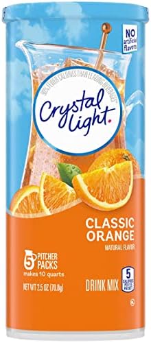 Amazon.com: Great Value Orange Early Rise Drink Mix, 5 Count (Pack of 2 ...