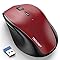 Amazon.com: TECKNET Wireless Mouse, 2.4G USB Computer Mouse with 6 ...