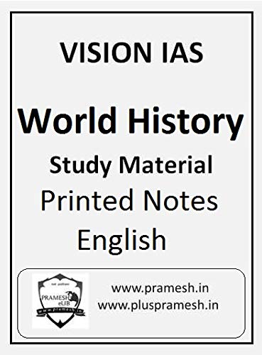 Vision IAS World History Notes for UPSC Exam - Price History