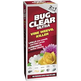AMK® Bug Clear Ultra Vine Weevil Killer 480ml Concentrate Insecticide ...