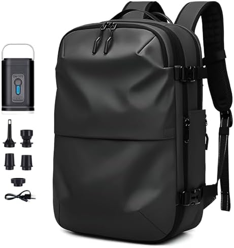 Amazon.com: Vac Pack Backpack,Travel Airbag Backpack with Vacuum Pump ...