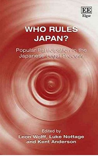 Who Rules Japan?: Popular Participation in the Japanese Legal Process ...