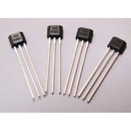 REES52 49E Hall element OH49E SS49E Hall sensor Hall Effect Sensor 5 ...