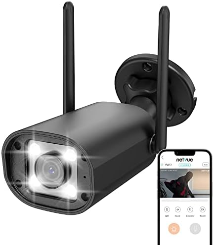 Amazon.com : NETVUE Outdoor Security Camera : Electronics