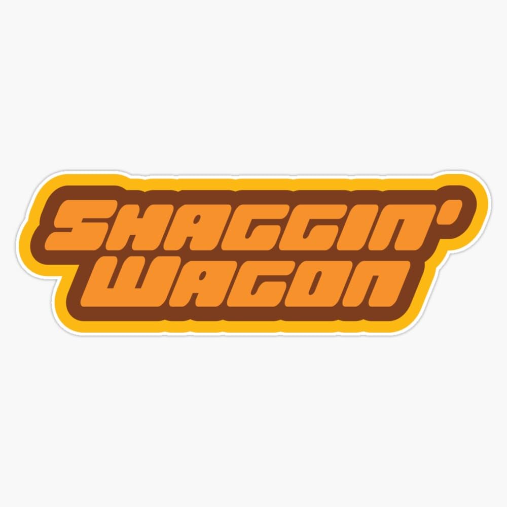 Amazon.com: Shaggin' Wagon Vinyl Sticker Waterproof Decal Laptop Wall Window Bumper Sticker 5 ...