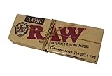 ・ブランド:BAPOLE・製造元:RAW / ロウ・製造元/メーカー部品番号:716165176107・Medium Size 1 1/4　78mm＆TIPセット・ペーパー50枚。チップ32枚入り。