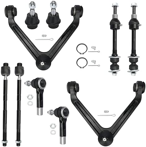Amazon.com: IRONTEK 10pcs Set Front Upper Control Arms w/Ball Joints ...