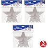 Amazon.com: Beistle 3-D Foil Star Centerpieces, 9-Pack Silver Cardstock ...